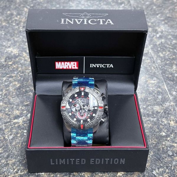 Invicta Marvel Thor Limited Edition Men's Quartz Watch Model 25984 ...