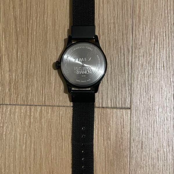 TIMEX MYSTERY RANCH Collaboration Watch Limited Edition Black Nylon ...