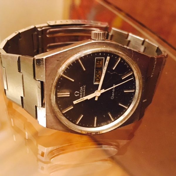 OMEGA 1022 Geneve Day/ Date Black Dial RARE Vintage***** | WatchCharts ...