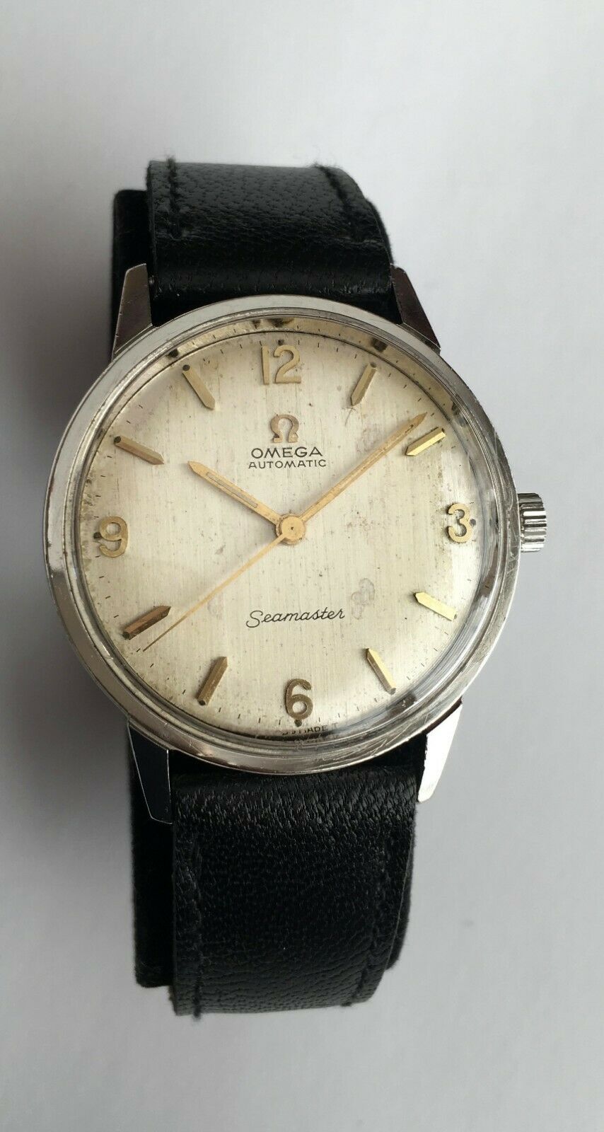 Vintage Omega Seamaster Automatic watch 24 Jewels Cal. 552 Fab Suisse ...
