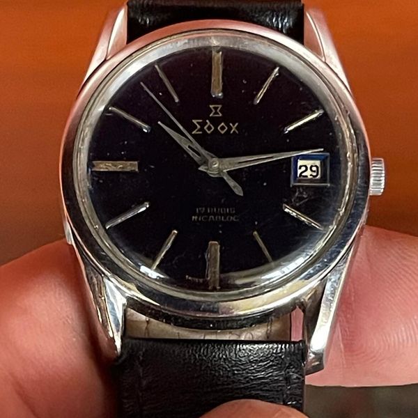 EDOX Watch Automatic 25 Jewels | WatchCharts Marketplace