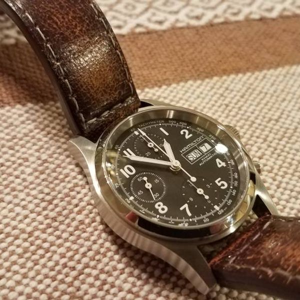 Hamilton Khaki Chronograph Valjoux 7750 | WatchCharts