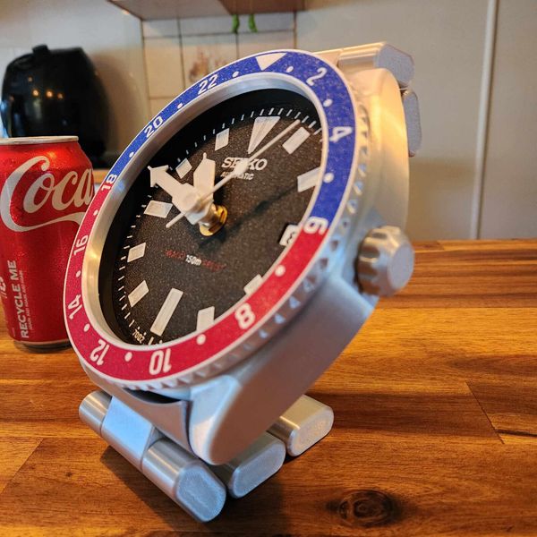 Large Seiko Divers Watch Display Pepsi | WatchCharts Marketplace