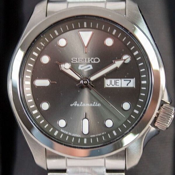 Seiko (SRPE51) 5 Sports 24-Jewel Stainless Steel Automatic Watch ...