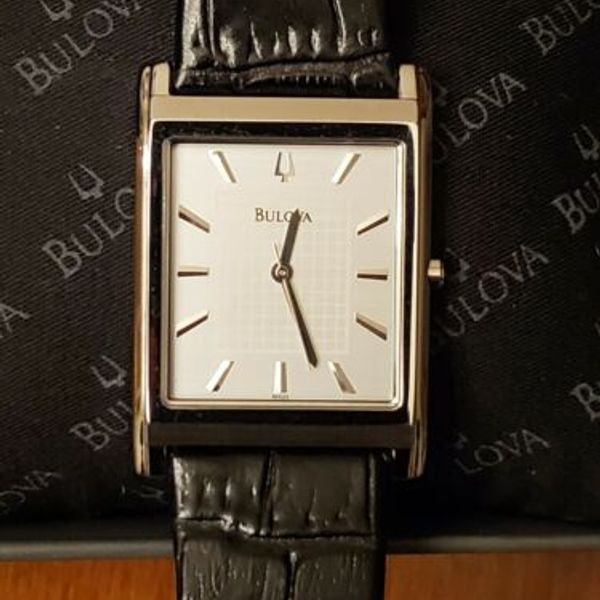 NICE 2008 MENS BULOVA QUARTZ MODEL C875441 WRIST WATCH WORKING & BOX ...