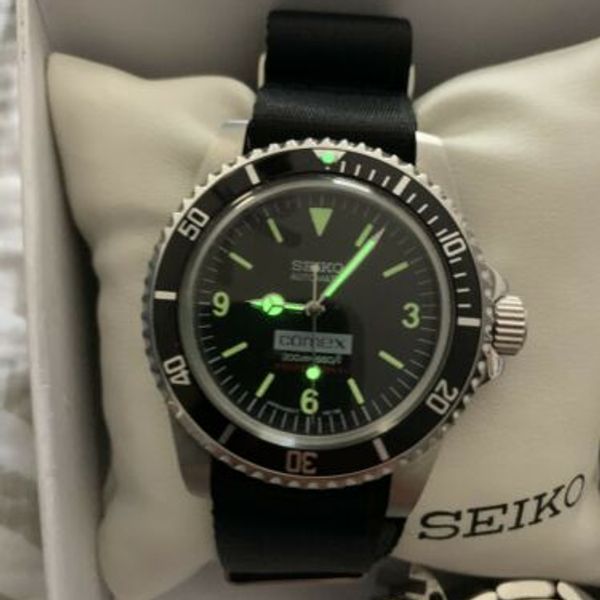 Seiko Comex Explorer Mod Submariner 5513 Case NH35 Dive Watch Automatic ...