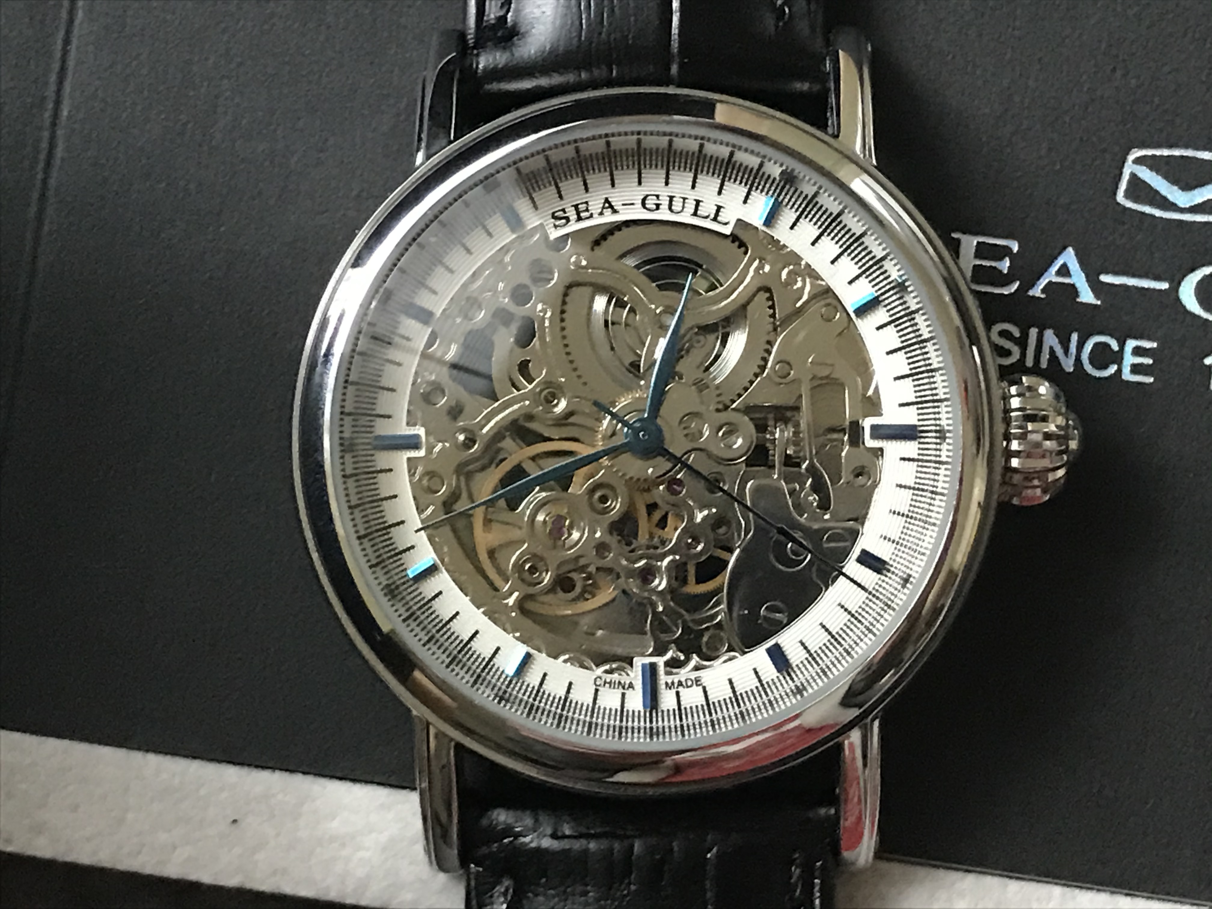 Seagull Skeleton Watch