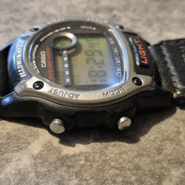 Casio Illuminator W-94H Digital Date Alarm Chrono Backlight Black Band Watch | WatchCharts ...