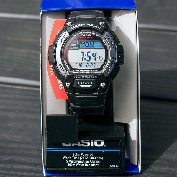 Casio Solar Powered Watch W-S220-1AVCF | WatchCharts Marketplace