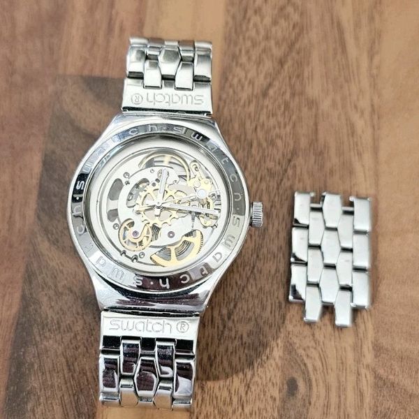Swatch Watch YAS100G Body And Soul Skeleton Excellent Condition ...