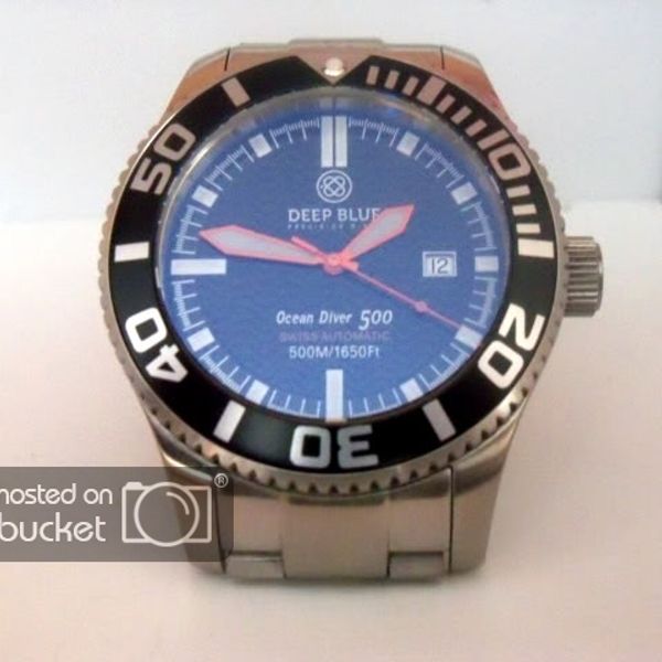 SOLD!! Deep Blue Ocean Diver 500 | WatchCharts