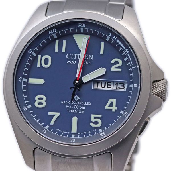 CITIZEN PROMASTER LAND AT6080-53L Citizen Promaster Land Eco Drive ...