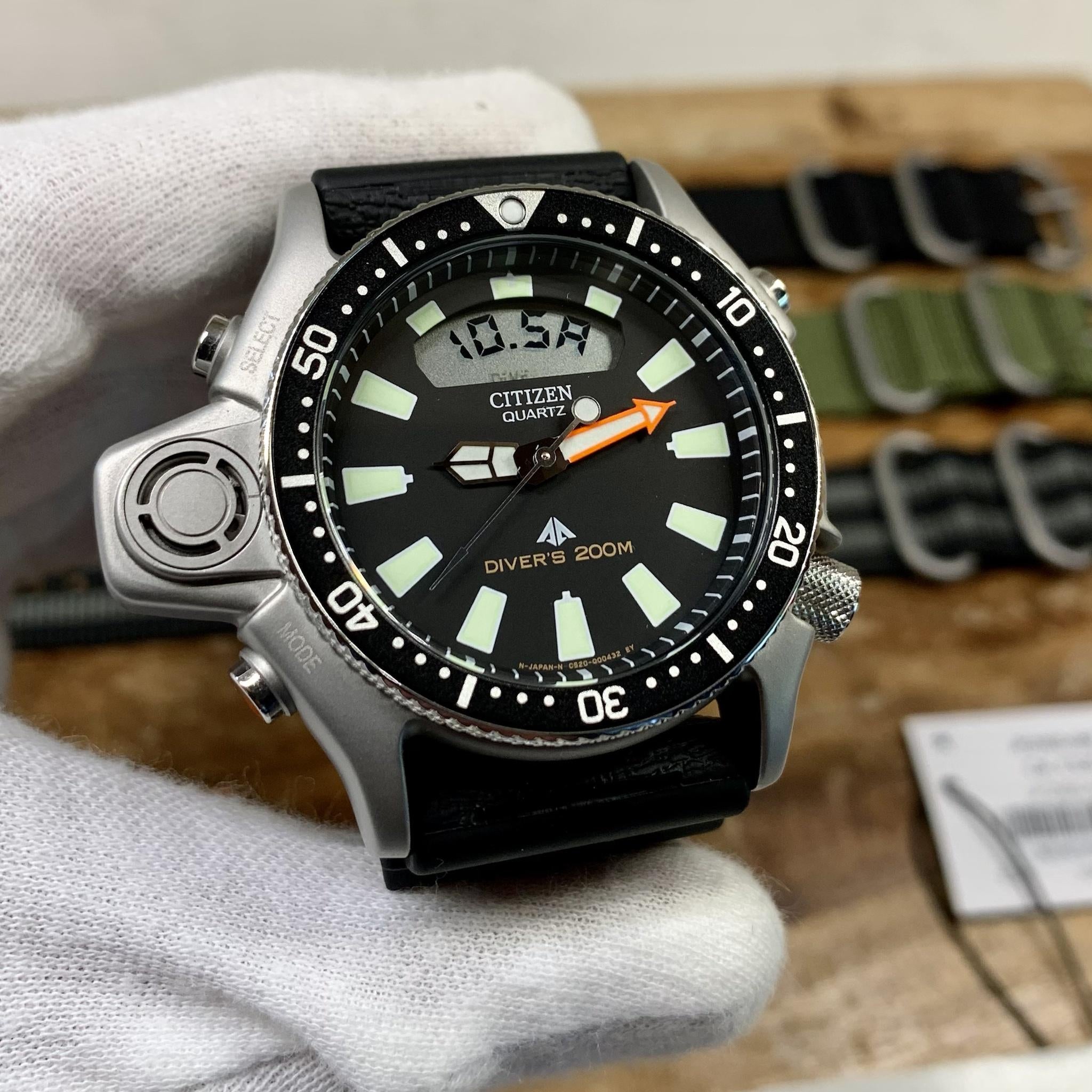 [WTS] Citizen Promaster Aqualand JP2000-08E - Full Kit + 6 Straps ...