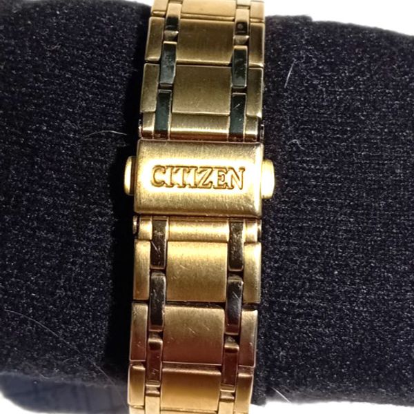 Gold coloured Citizen eco-drive WR 50 watch | WatchCharts Marketplace