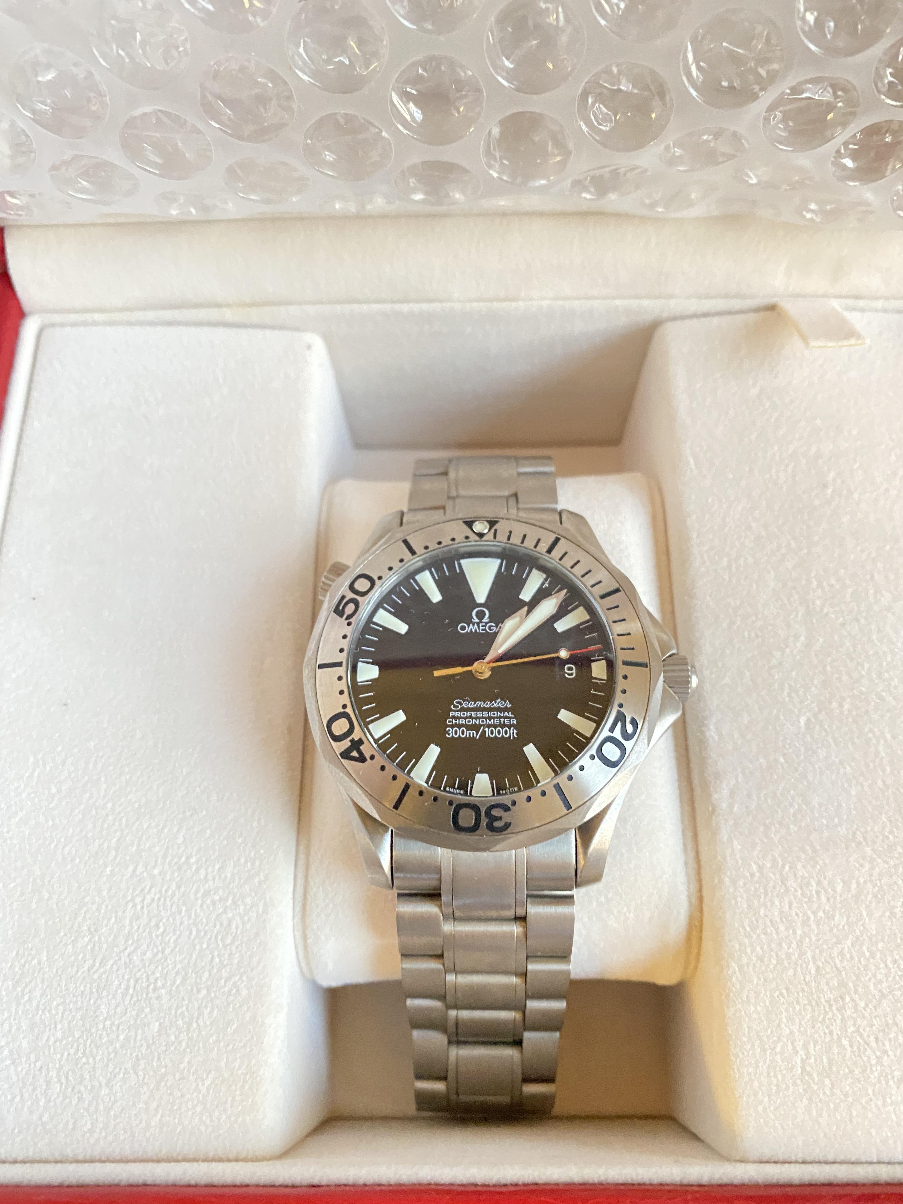 [WTS] Excellent Omega Titanium Seamaster 300 M | WatchCharts