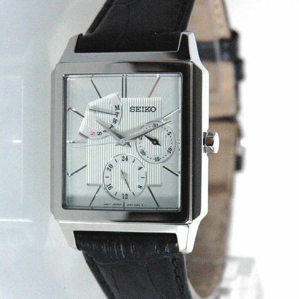 Seiko quartz mens watches square case SPA001 | WatchCharts Marketplace