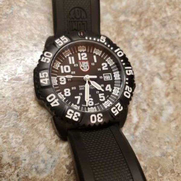 Luminox 3050/3950 watch Swiss Quartz 200 Meters PC/carbon Case ...