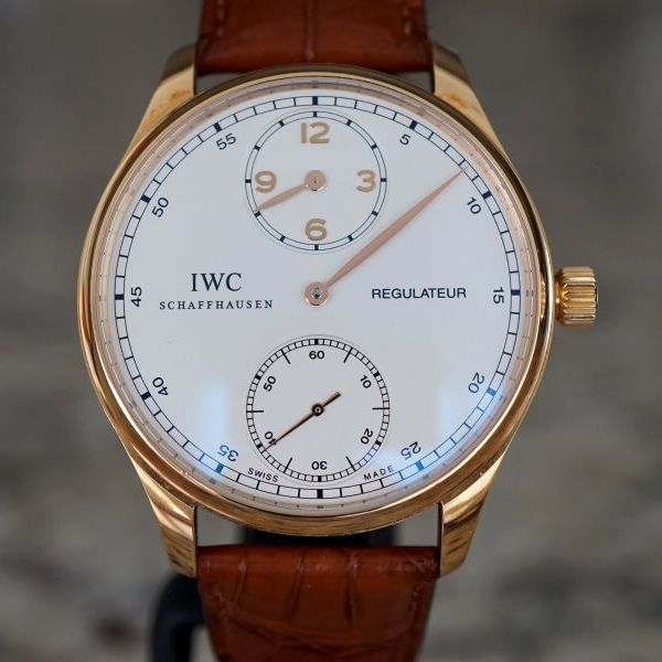 FSOT: IWC Portuguese Regulator in Rose GOld | WatchCharts