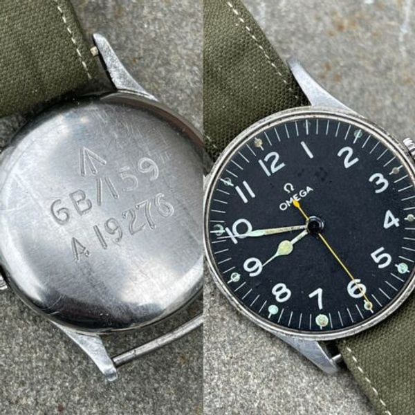 1939 Omega Ref 2292 British Military Ordinance 30t2 Mil Spec Movement ...