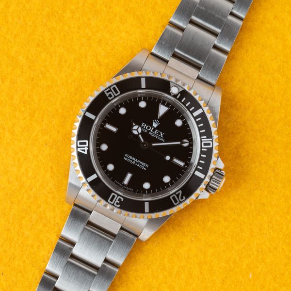FS: 2007 Rolex Submariner 14060M with Serial Hang Tag | WatchCharts ...