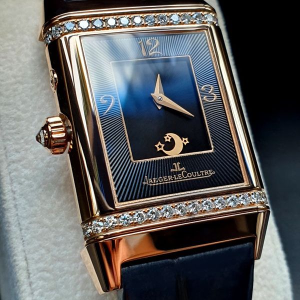 [RARE!] Jaeger-LeCoultre Reverso Duetto Duo 18K Rose Gold (JLC - Dual ...
