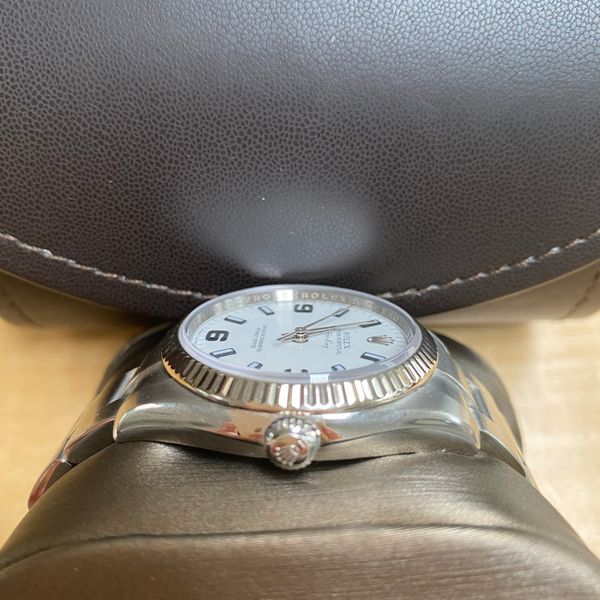 Rolex Air King 114000 (114234). RSC Serviced. White Arabic Dial. $4250 ...