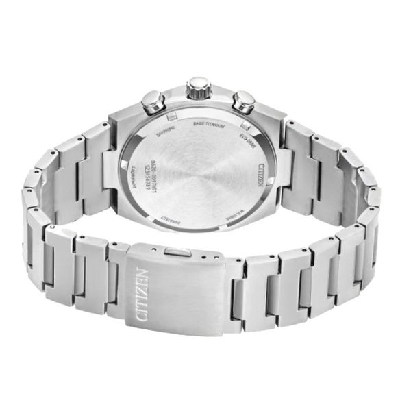 Citizen Eco-Drive Zenshin Men's Super Titanium Blue Dial Watch CA4610 ...