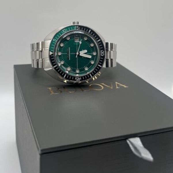 Bulova Oceanographer Devil Diver Men's Automatic Watch - 96B322 ...