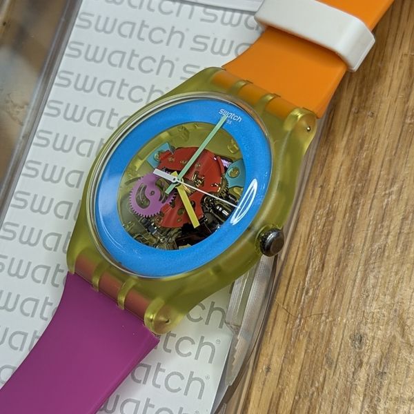 Swatch Color Palette See Thru Watch - SUOJ101 | WatchCharts Marketplace