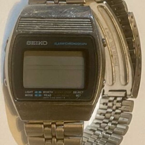 mens vintage seiko digital watch A359-5030 | WatchCharts Marketplace