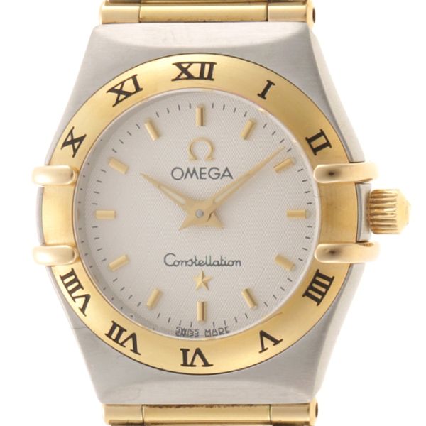 OMEGA Omega Watch Constellation 1262.30 Quartz K18YG / SS Silver Dial Ladies TK [472] [Used ...
