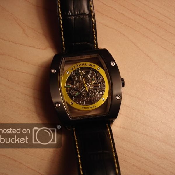 Stuhrling Original - Neo Zeppelin Automatic Skeleton (cool Richard ...