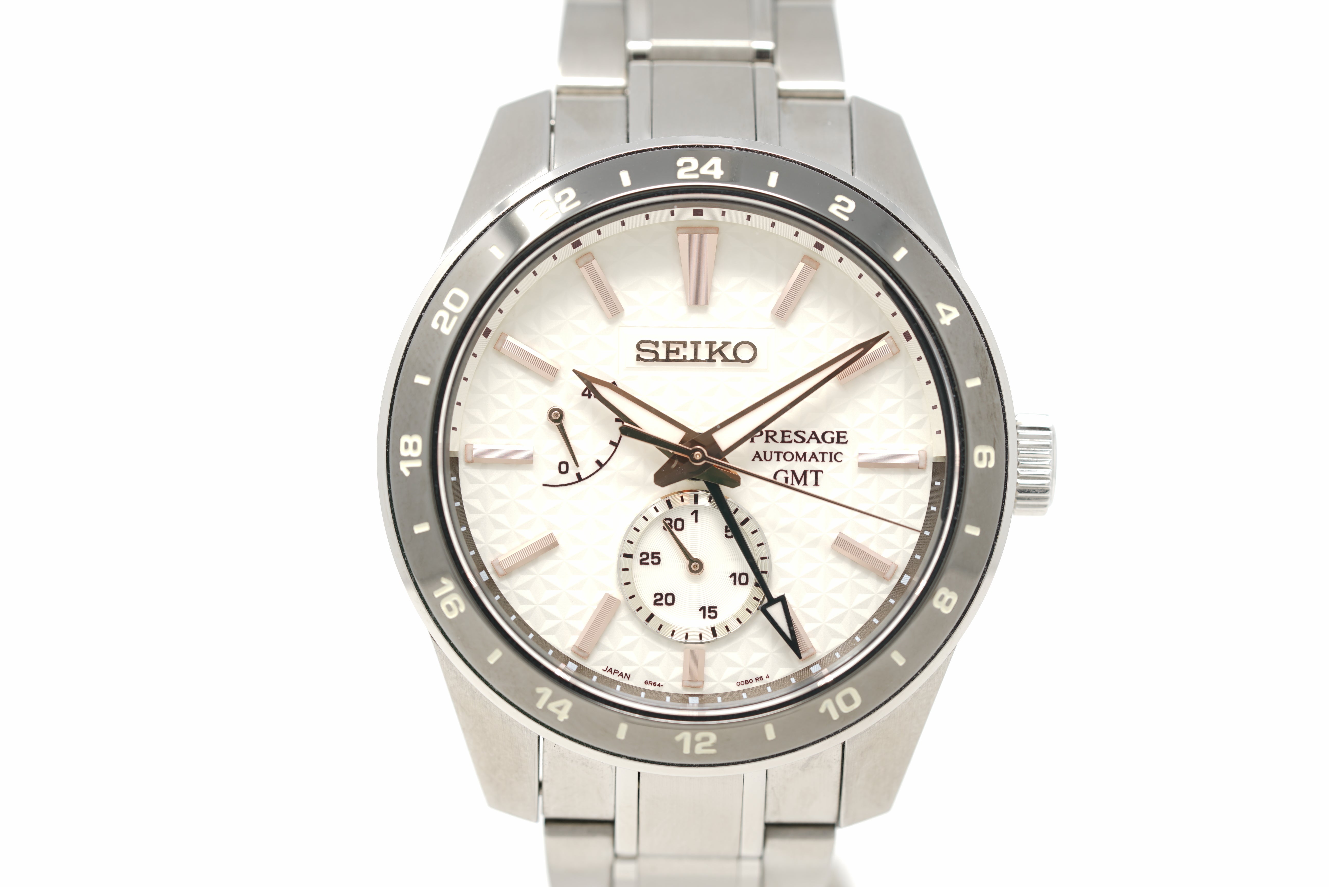 Seiko Presage Sharp Edged Series GMT (SPB273) Market Price | WatchCharts