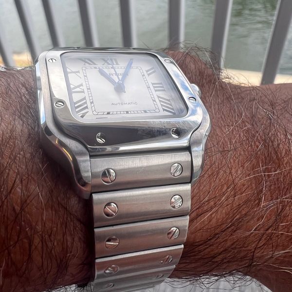 Cartier Santos de Cartier Medium WSSA0029 Box-Complete plus 2 extra ...