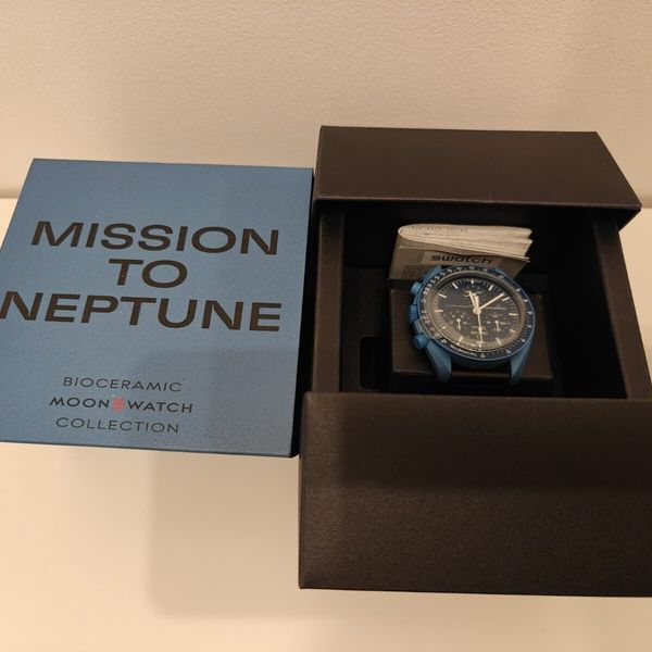 SWATCH X OMEGA MOONSWATCH COLLECTION: MISSION TO NEPTUNE | WatchCharts ...
