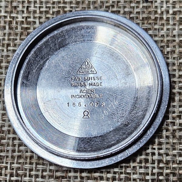 Omega Seamaster Automatic 166.078 Cal 565 Anakin Men's Watch Back Cover ...
