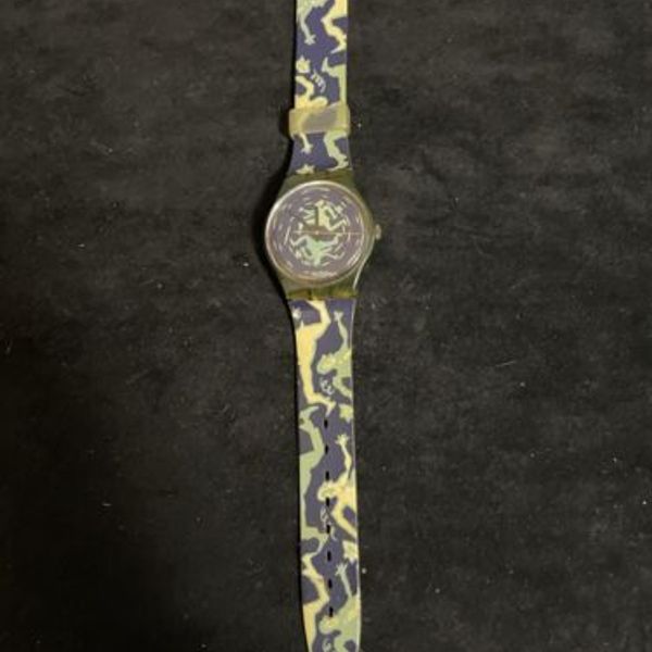 Swatch Watch Massimo Giacon Crash Gg111 Works | WatchCharts Marketplace