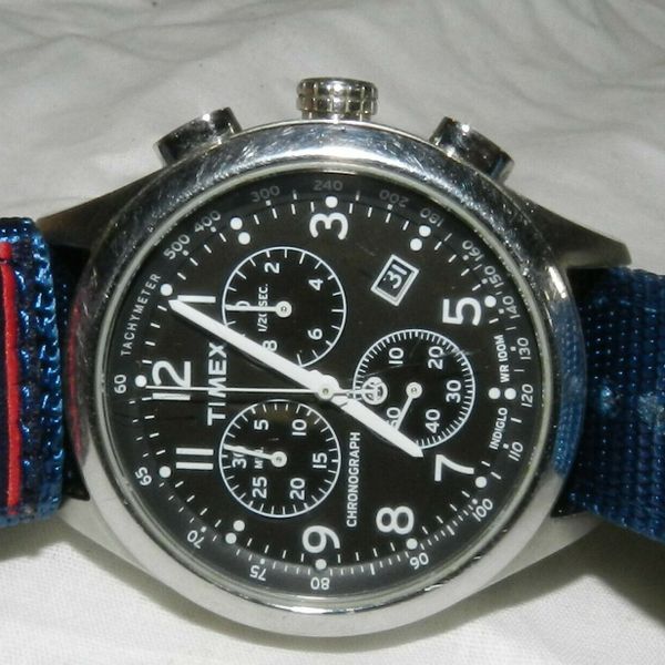 Men's Timex 1854 Watch / Chronograph T2M552, Needs Battery ...
