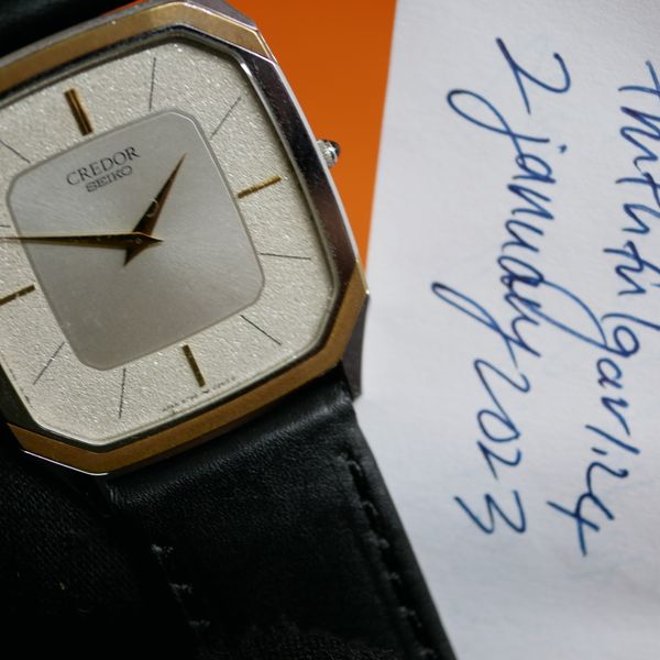 [WTS] Seiko Credor Super Thin and Light Dress Square Quartz Watch for ...