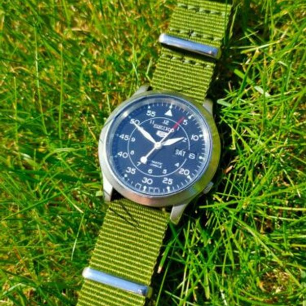 Seiko 5 Sports SNK809 Automatic Movement, New Strap, Great Working ...