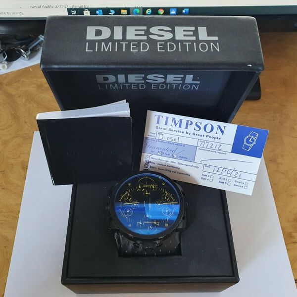 Diesel Grand Daddy Limited Edition Watch | WatchCharts Marketplace