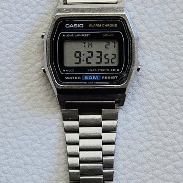 Boxed Casio W-39 587 rare vintage digital watch. Fully Working with new ...