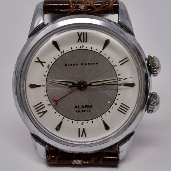 c. 2000 Simon Carter Quartz Alarm Wristwatch - Mission Impossible ...