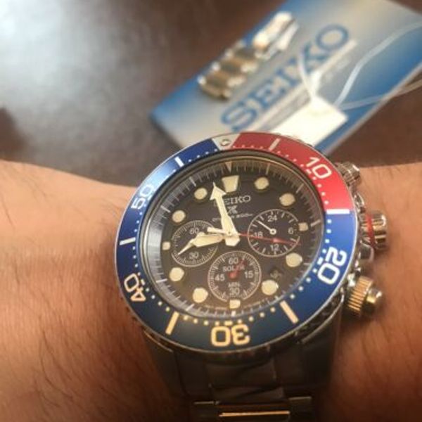 Seiko SSC019P1 Chronograph Prospex Divers Watch | WatchCharts Marketplace
