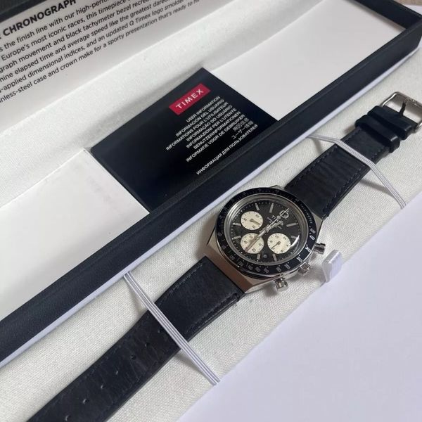 Timex Q Timex Chronograph Reverse Panda TW2V42700 boxed with papers ...