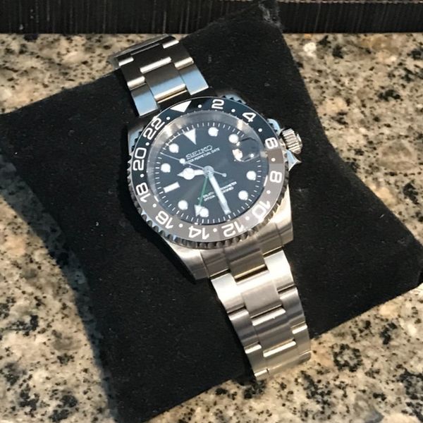 Seiko GMT-Master II, Mod - Bruce Wayne Batman Automatic 23 Jewels ...