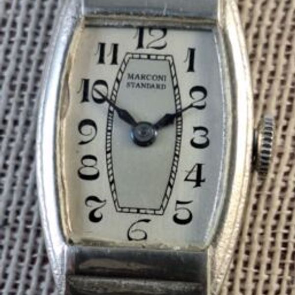 VINTAGE LADY watch ROLEX MARCONI STANDARD WORK VERY WELL,ART DECO ...