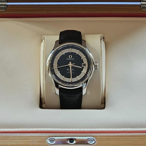 PRISTINE OMEGA DeVILLE HOUR VISION CO-AXIAL CHRONOMETER REF ...