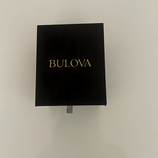 Bulova Men's Watch 96C105 Black Dial Silver Steel Multi-Function Quartz ...
