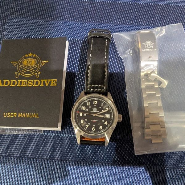Addiesdive 39mm Men's Automatic Watch Seiko NH35 Movement | WatchCharts ...